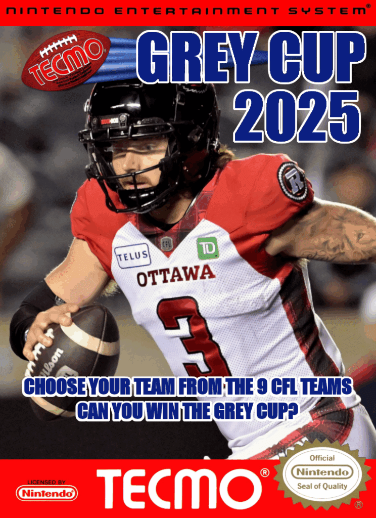 Tecmo Grey Cup 2025