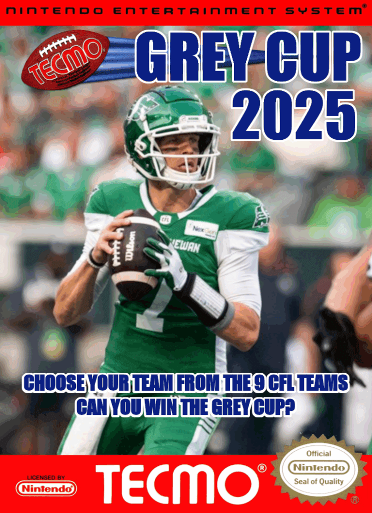 Tecmo Grey Cup 2025